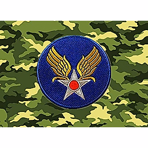 WW2 US AAC Army Air Corps Command Embroidered Decorative Patch