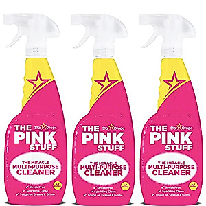 Stardrops - The Pink Stuff - The Miracle Multi-Purpose Cleaning Spray 750ml 3-Pack Bundle (3 Multi-Purpose Spray)