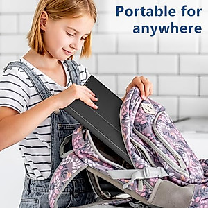 TQQ for iPad Air 13-inch (M3/M2, 2025/2024) & Pro 12.9 inch Case with Keyboard, Keyboard case for 12.9-inch iPad Pro 6th/5th Gen - with Pencil Holder for iPad Air 13-inch/iPad Pro 12.9 Black