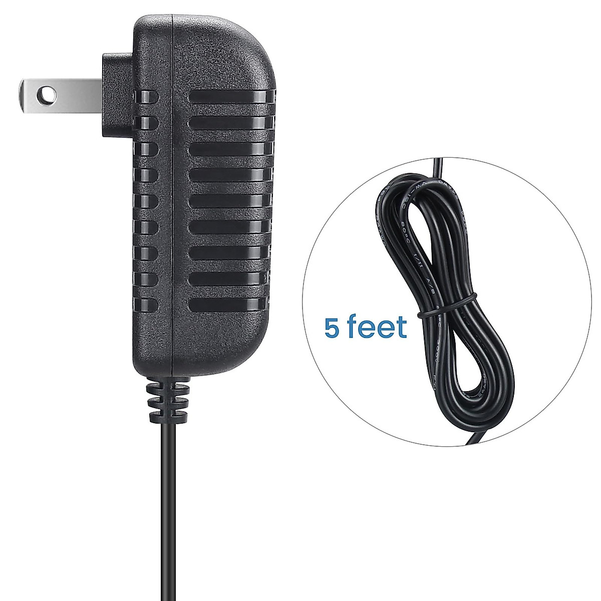 15W Power Cord Adapter Replacement for Alexa Echo Spot, Echo Dot 3rd Gen and 4th Gen