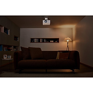 LG CineBeam UHD 4K Projector HU710PW - DLP Home Theater Smart Projector, White