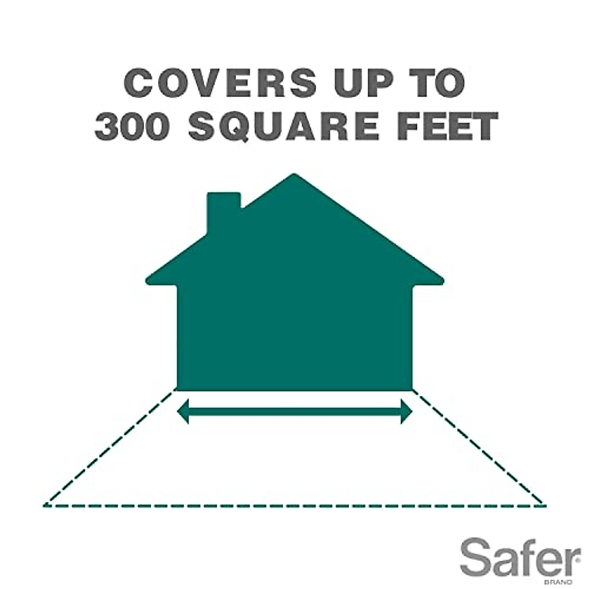 Safer 5929 Critter Ridder Animal Repellent Granules - Repels Raccoons, Skunks, Dogs, Cats, Chipmunks, Squirrels & Groundhogs - OMRI Listed for Organic Use - Protects up to 300 Sq Ft