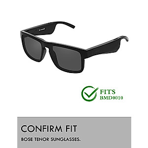 Raydi Polycarbonate Replacement Lenses for Bose Tenor BMD0010 Sunglasses - Silver Titanium Mirror - Polarized