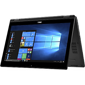 Dell Latitude 5289 12.5-inch FHD, Core i5 7200U 2.5GHz, 8GB RAM, 256GB SSD, Windows 10 Pro 64Bit, CAM, Touch (Renewed)