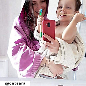 Vaireo Bamboo Toothbrushe - Soft Bristles Wooden toothbrushes - Organic Wooden Toothbrushes - 100% Natural, Eco-Friendly and Biodegradable (Kids Colourful 6 Pack)