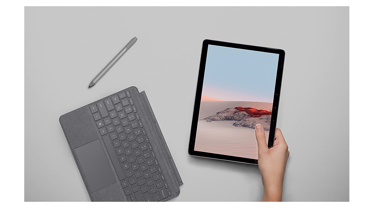 Microsoft Surface Go 2 Tablet with USB C Adapter