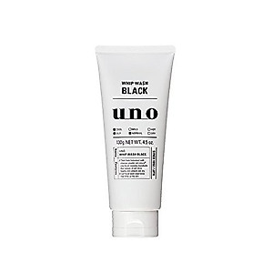 SHISEIDO UNO WHIP WASH BLACK 130g(Face Wash)