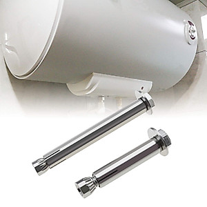 Micro Traders 20Pcs Expansion Bolts 304 Stainless Steel External Hex Nut Expansion Screw Bolts Sleeve Anchors Heavy Duty M6x80mm M8X60mm