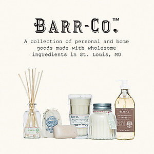 Barr-Co. Fir & Grapefruit Glass Tumbler Candle, Woody Citrus Scent, 120-Hour Long Burning Soy Wax Candle, Scented Candles for Home, Bathroom & Office, 20 oz