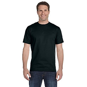 Hanes 6.1 oz. Beefy-T Tall, LT, BLACK