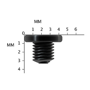 12x Replacement Black Philips Drive Laptop Screws M2.5X2.5mm Screw M2.5X2.5L PM2.5X2.5 lot