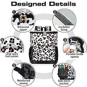 Wolka Backpack Cooler 35 Cans,Small Backpack Coolers Insulated Leak Proof,Lightweight Soft Sided Waterproof Cooler Backpack for Beach Camping Hiking Picnic,Lunch Backpack for Man&Women