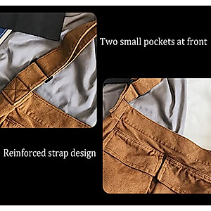 Women's Canvas Hobo Bag Large Crossbody Messenger Bag with Multiple Pockets Shoulder Shoulder Tote Bag for Men Green