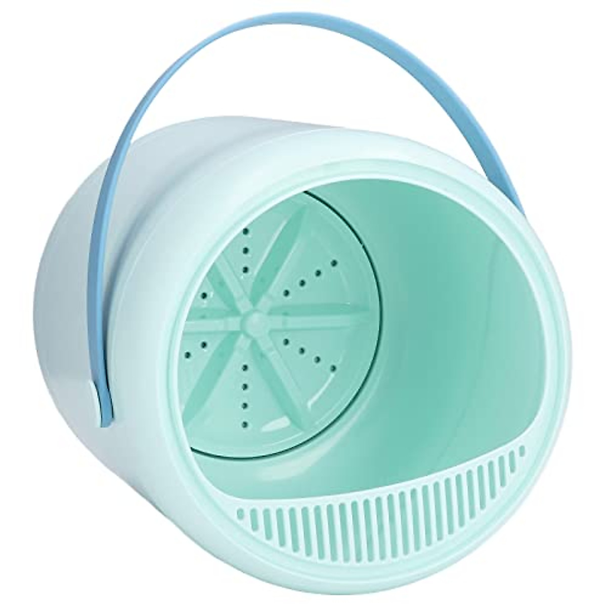 Portable Washing Machine, Lavadora Portatil, Portable Washer, Mini Washing Machine, Intelligent Underwear Washer 3L Capacity US Plug 100‑240V(blue)