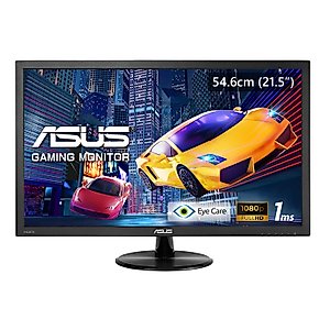 Asus LCD VP228H Gaming, 21,5'' LED,1ms,DC 100mil.,HDMI,DVI,1920x1080, speakers