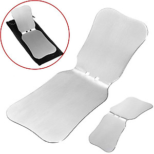 Stainless Steel Photography Mirrors, Double-Side Intra-Oral Orthodontic Implant Reflector, Double-Side