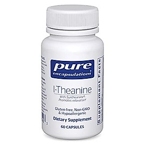 Pure Encapsulations L-Theanine | Amino Acid Supplement for Relaxation* | 60 Capsules