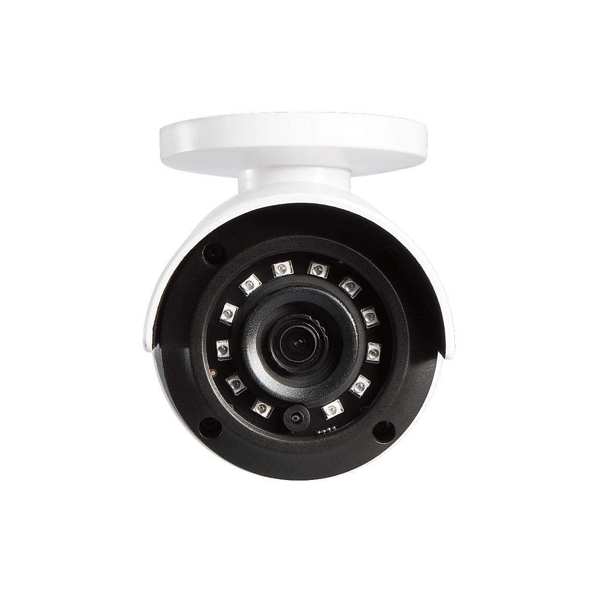 Lorex LBV2531 Indoor/Outdoor 1080p HD Analog Security Bullet Camera, 3.6mm, F1.6 Fixed, 130ft IR Night Vision, IP66, White (Renewed)