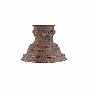 JONATHAN Y JYL1001A Scarlett 26.5" Resin LED Table Lamp Traditional Transitional Bedside Desk Nightstand Lamp for Bedroom Living Room Office College Bookcase LED Bulb Included, Brown