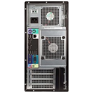 Dell Precision T1650 Tower Desktop PC, Intel Quad Core i7-3770 up to 3.9GHz, 16G DDR3, 512G SSD + 2T, DVD, WiFi, BT 4.0, Windows 10 64 Bit-Multi-Language Supports English/Spanish/French (Renewed)