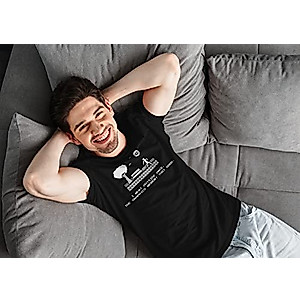 I Went Outside Once The Graphics Weren't That Good - Funny Gamer Shirt for Men - F/Maroon-Lg