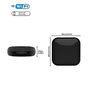 Olideauto Automatic Door Opener WiFi Phone Controlled,Smart Home Electric Swing Door Operators+WiFi Smart Phone Controller+Wireless Push Switch