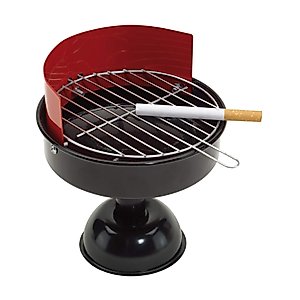 GoFika Cute Barbecue Ashtray Metal, Cigarette Ashtray for Indoor and Outdoor Use, Gift Funny Cool for Smokers, Ash Tray for Home Yard Decor