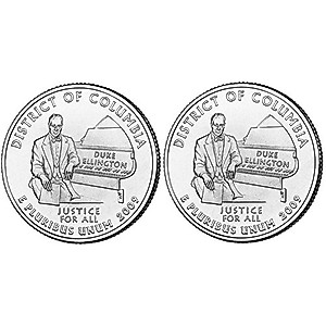 2009 District of Columbia State Quarters (Philadelphia & Denver Mints) Uncirculated