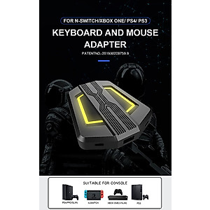 GDreamer HS-SW315 Keyboard and Mouse Adapter for Switch/Xbox One/ PS4/ PS3/Xbox 360