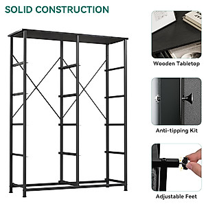 YITAHOME 10 Drawer Dresser - Fabric Storage Tower, Organizer Unit for Bedroom, Living Room, Hallway, Closets