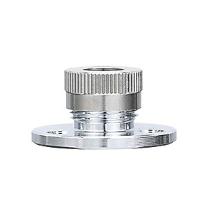 Seachoice Cable Outlet, 1/4 In., Weatherproof, Chrome-Plated Brass,Silver