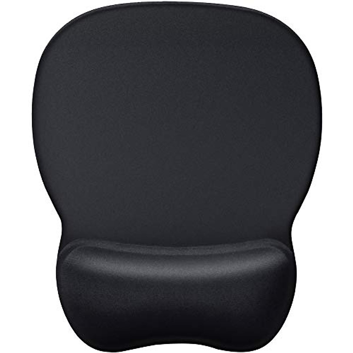 MROCO Ergonomic Mouse Pad with Wrist Support Gel Mouse Pad with Wrist Rest, Comfortable Computer Mouse Pad for Laptop, Pain Relief Mousepad with Non-slip PU Base for Office & Home, 9.4 x 8.1 in, Black