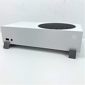3D Cabin Stand Raiser Compatible with Xbox Series S for Cooling, Horizontal Holder Grey