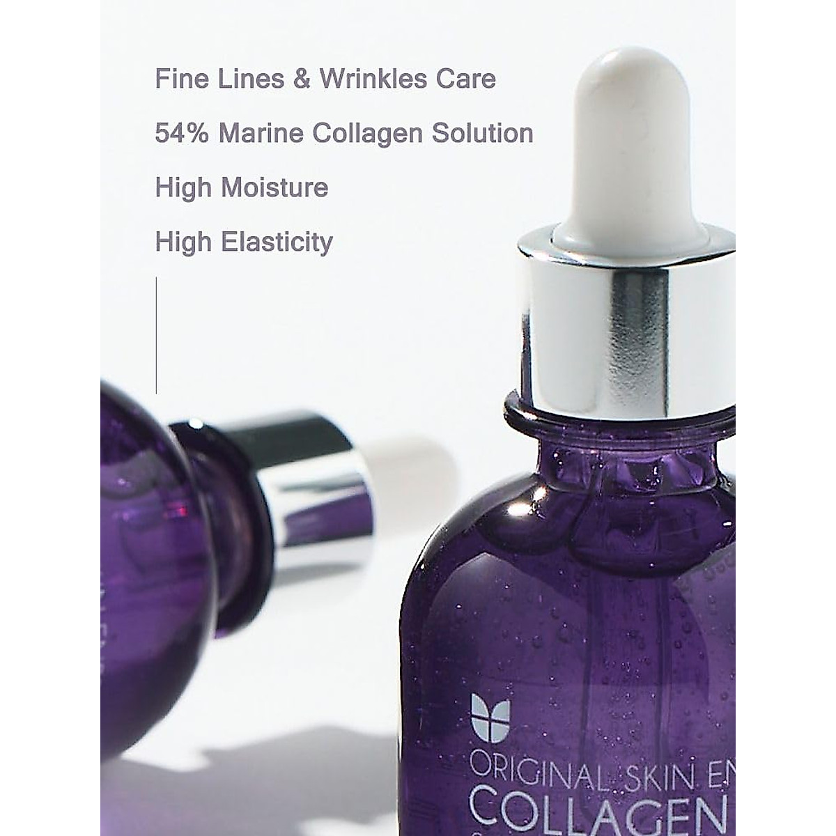 MIZON Collagen 100, Collagen Ampoule, Anti-wrinkle, Moisturizing, Skin Elasticity, Lifting Formula (30 ml 1.01 fl oz)