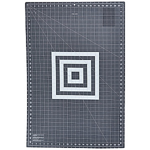 Fiskars Craft Supplies: Self Healing Cutting Mat for Crafts, Sewing, and Quilting Projects, 24x36” (12-83727097J) , Gray