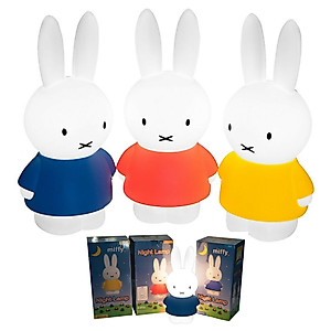 Miffy Sweet Dreams (Nijntje) 12" LED Night Lamp (Blue) The Favorite Bunny