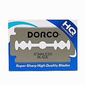 Dorco ST300 Platinum Extra Double Edge Razor Blades - 200 Count