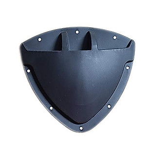 Class A Customs | RV ATV Cycle Truck Cargo Work Trailer Side Air Vents | Four Pack | Black | High Tech/Arrow Design