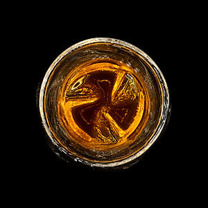 JAMES BENTLEY JB Whiskey Glass, Elevate your Drinking Experience Whiskey Set of 2 Hand Blown, Double Wall Glass Tumbler (6oz) with 2X Ice Ball Mold/Bourbon, Whiskey, Scotch Glasses for Men