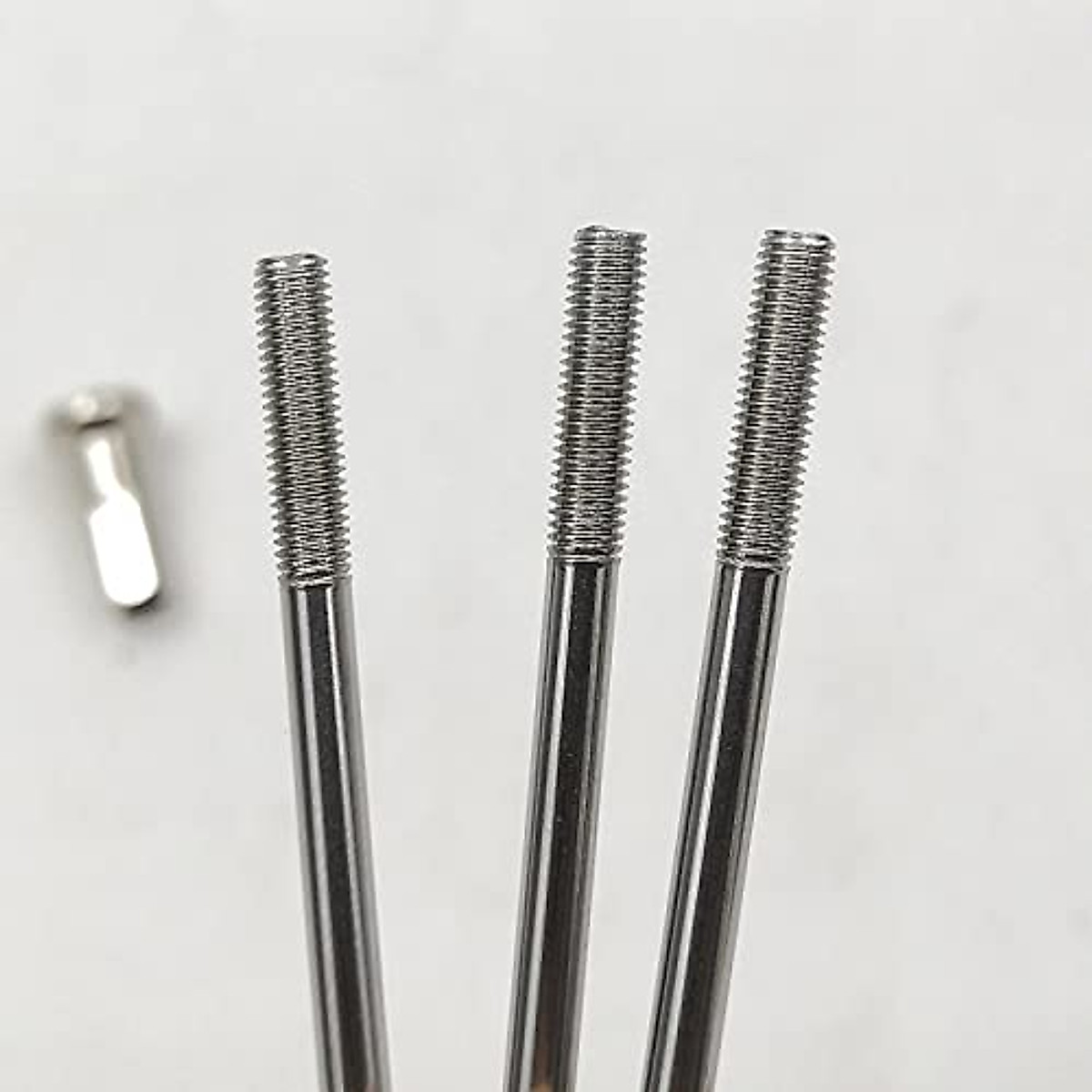 36pcs Diameter 2.6mm 304 Stainless Steel Electric Bike Spokes J-Bend Round Body Silver Electric Bike Spokes (Color : Length 165mm)