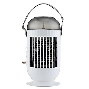 Aire Acondicionado Portatil Para Cuarto | 400ml water tank Mini Air Cooler Fan, Portable Air Cooling Cooler with 3-speeds, 2 Mist Modes | Usb Air Conditioner for Home Office Camping