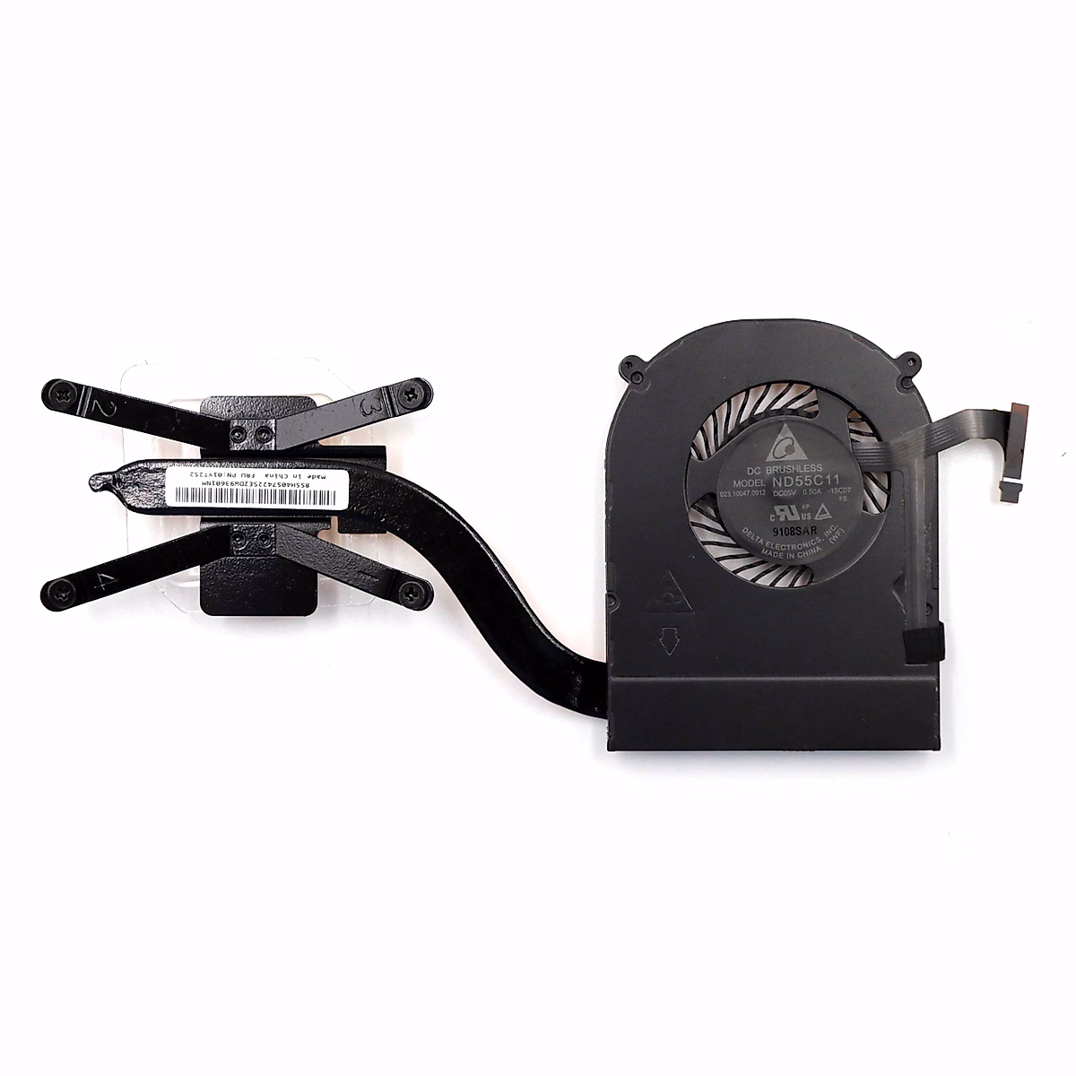 BestParts CPU Fan + Heatsink for Lenovo Thinkpad Yoga X1 Carbon 4th 2016 20FB 20FC Series Laptop 01AX999 01AX830 ND55C33 01AW976 00JT800 BAZB0505R5H 023.10084.0011 C16-00-Z-93O-002F