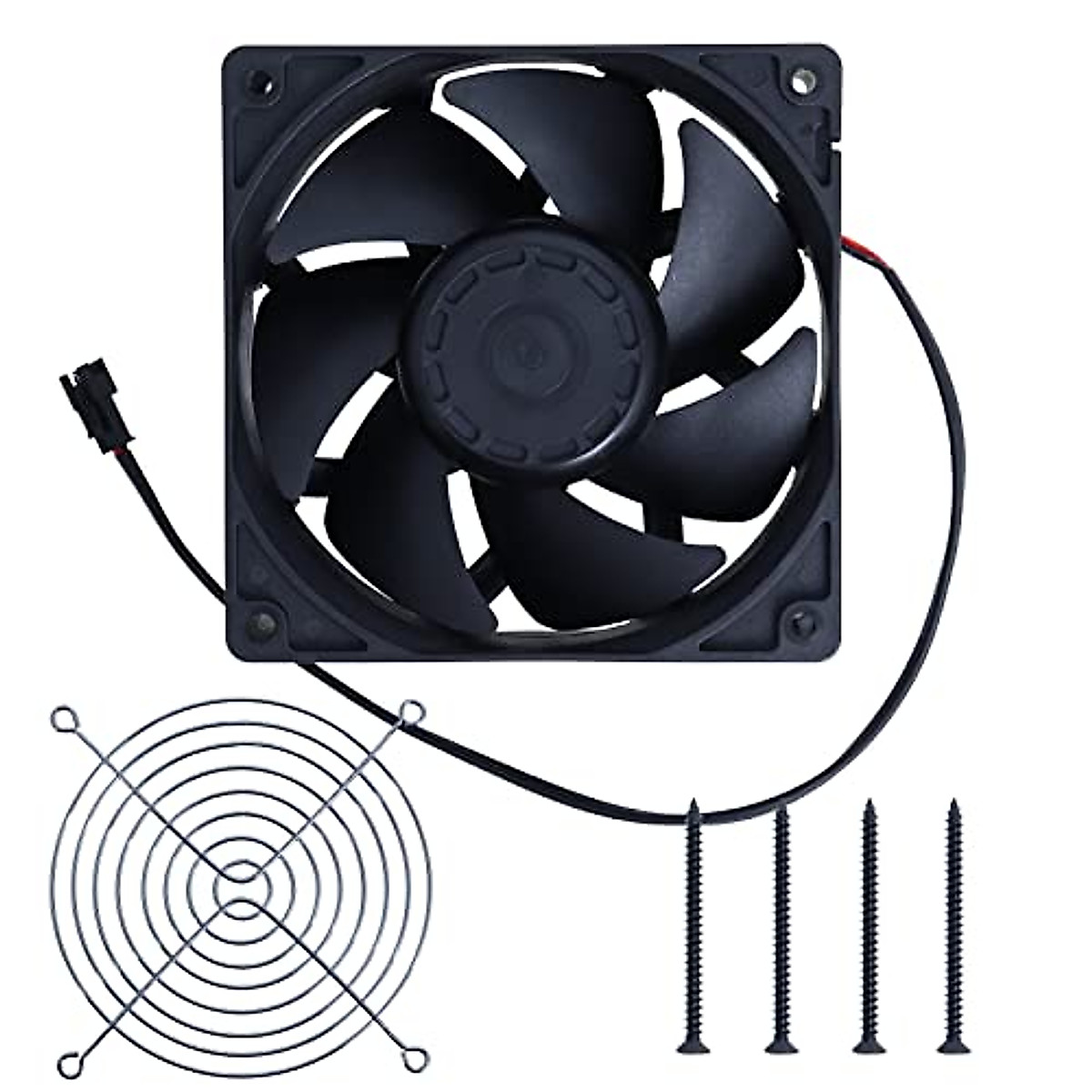 9904190040 Digital Fan Kit Compatible with Masterbuilt MB20040220 MB20041220 Charcoal Grill, Gravity Series 560 800 1050 Digital Charcoal Grill and Smoker Accessories