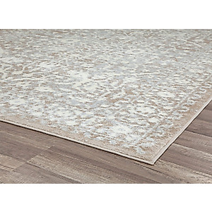Rugs America LX20A Vanilla Vintage Transitional Area Rug 9' x 12'