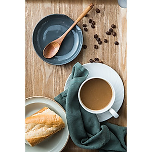 Ceramic Spoon Rest with Drip Tray for Multiple Utensils& Cooking Black Spoon Rest Spoon Holder for Stove Top