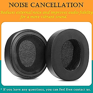 TaiZiChangQin Arctis 7P 7P+ Upgrade Thicker Ear Pads Cushion Memory Foam Replacement Compatible with SteelSeries Arctis 3 5 7 7P 7P+ 9X Arctis Pro/ATH M40X M50X M50XBT Headphone