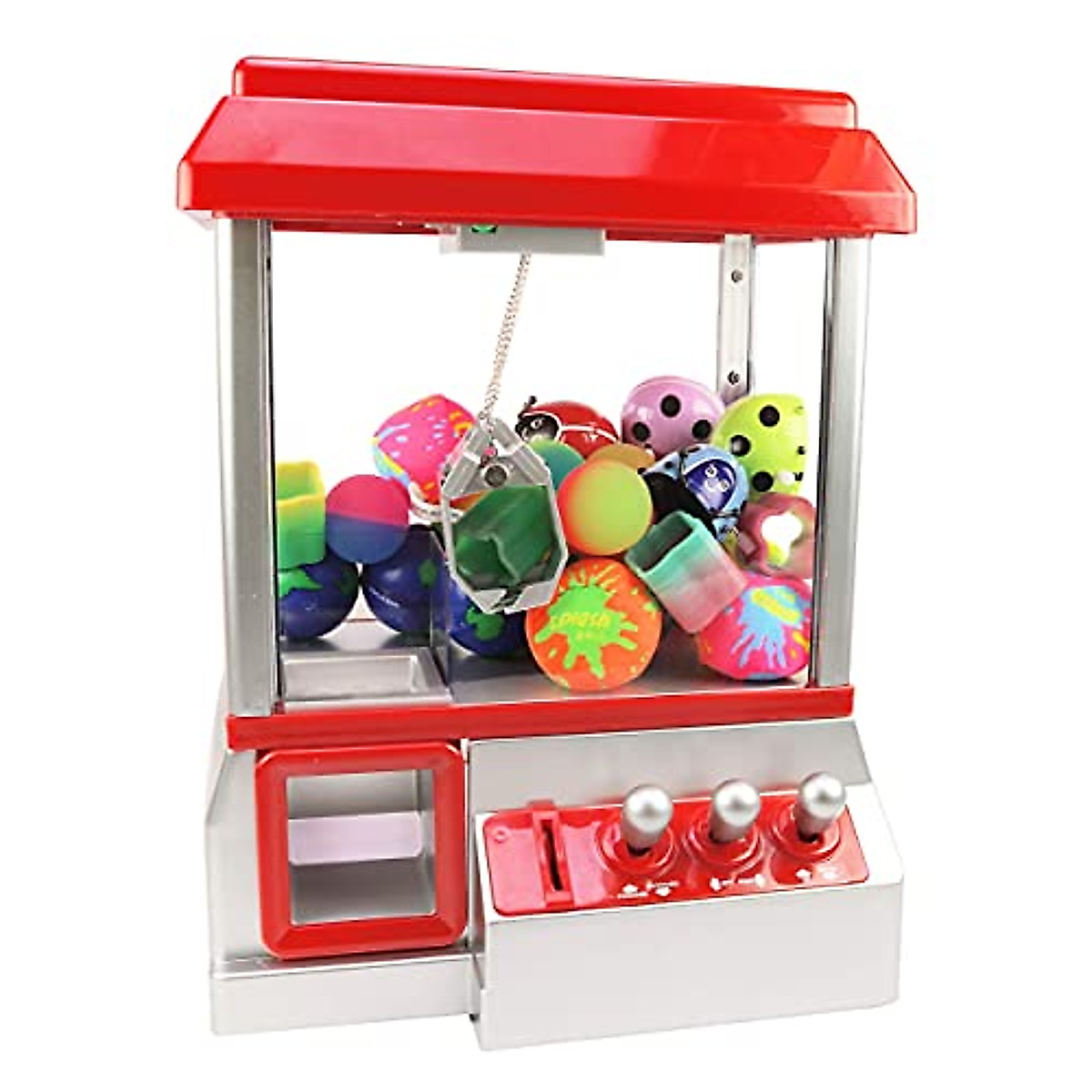 Smart Novelty Mini Claw Machine for Kids - Arcade Candy Claw Machine for Adults & Kids - Kids Claw Machine, Arcade Candy Machine with Music & Lights Suitable for Ages 3 and Up