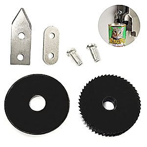 Commercial Can Opener Replacement Parts-Compatible with Edlund Can Opener #1- Gear and Knife/Blade