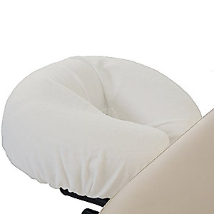 EARTHLITE Flannel Face Pillow Covers DURA-Luxe - 100% Natural Cotton Flannel Massage Table Headrest Covers, Cradle Covers (Set of 2)
