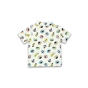 Isaac Mizrahi Loves Sesame Street Gang Elmo Baby Toddler Polo Collared Shirt (2T, White)